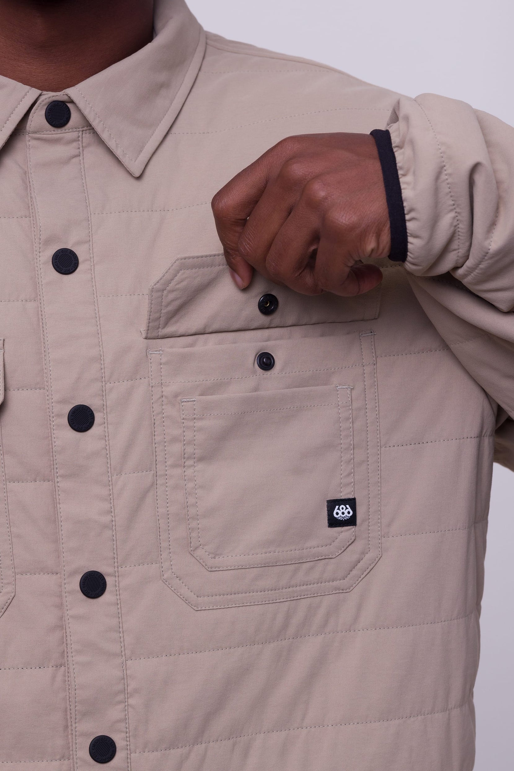 686 Men's Thermaldry Snap-Up Shirt – 686.com